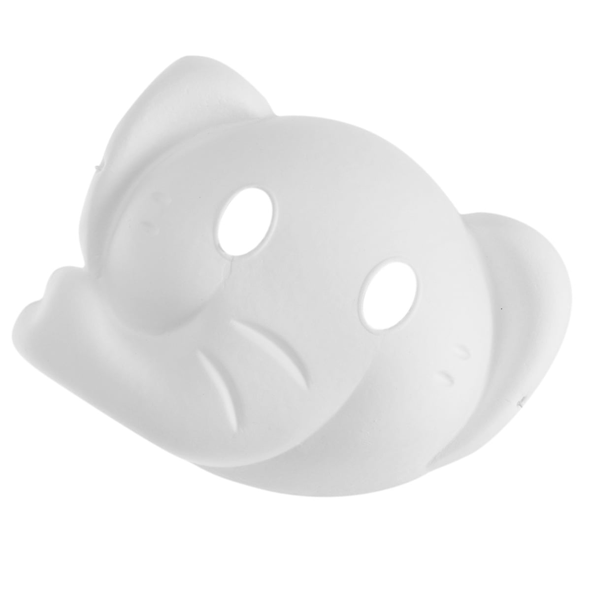 Raindrops 1Pack Unpainted Pulp Mask for Easter Celebration and Kids ...