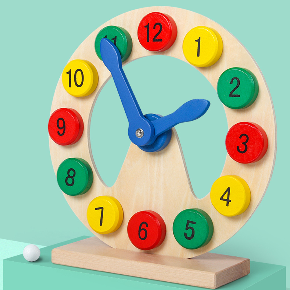 Raindrops Kids Learning Toy Clock Toy Synthetic Material 1Pack 7.9X5 ...