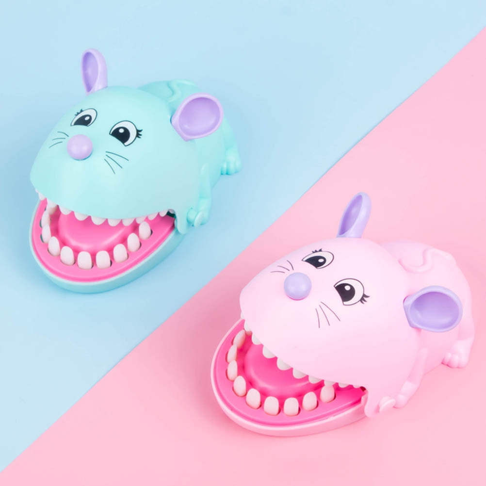 Raindrops 1Pc Rat Shape Biting Finger Toy Assorted Color Plastic Prank ...