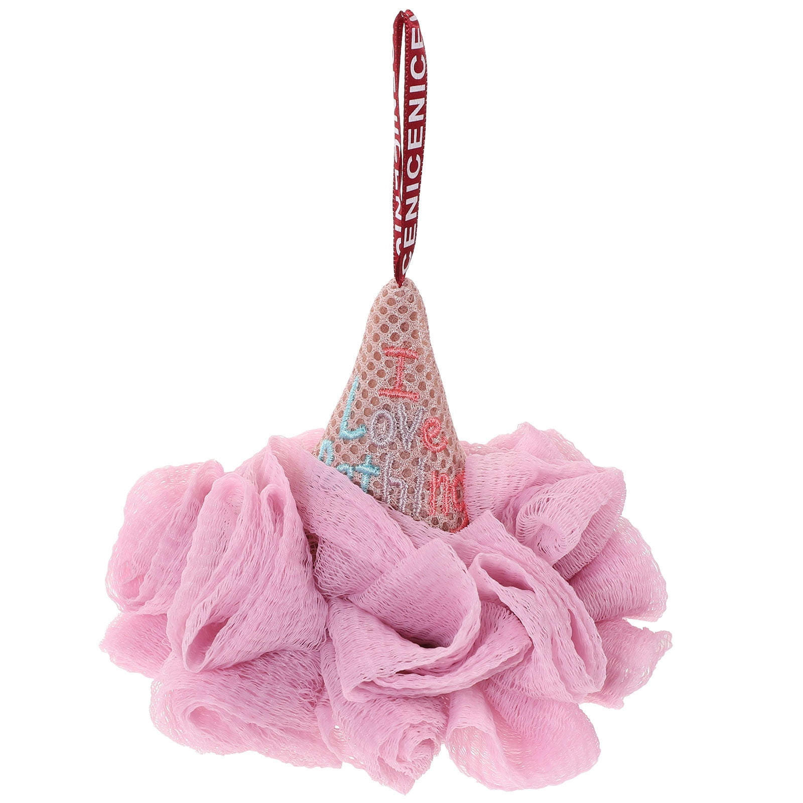 Raindrops 1Pc Shower Body Scrubber Bath Balls for Home Ice Cream Cone ...