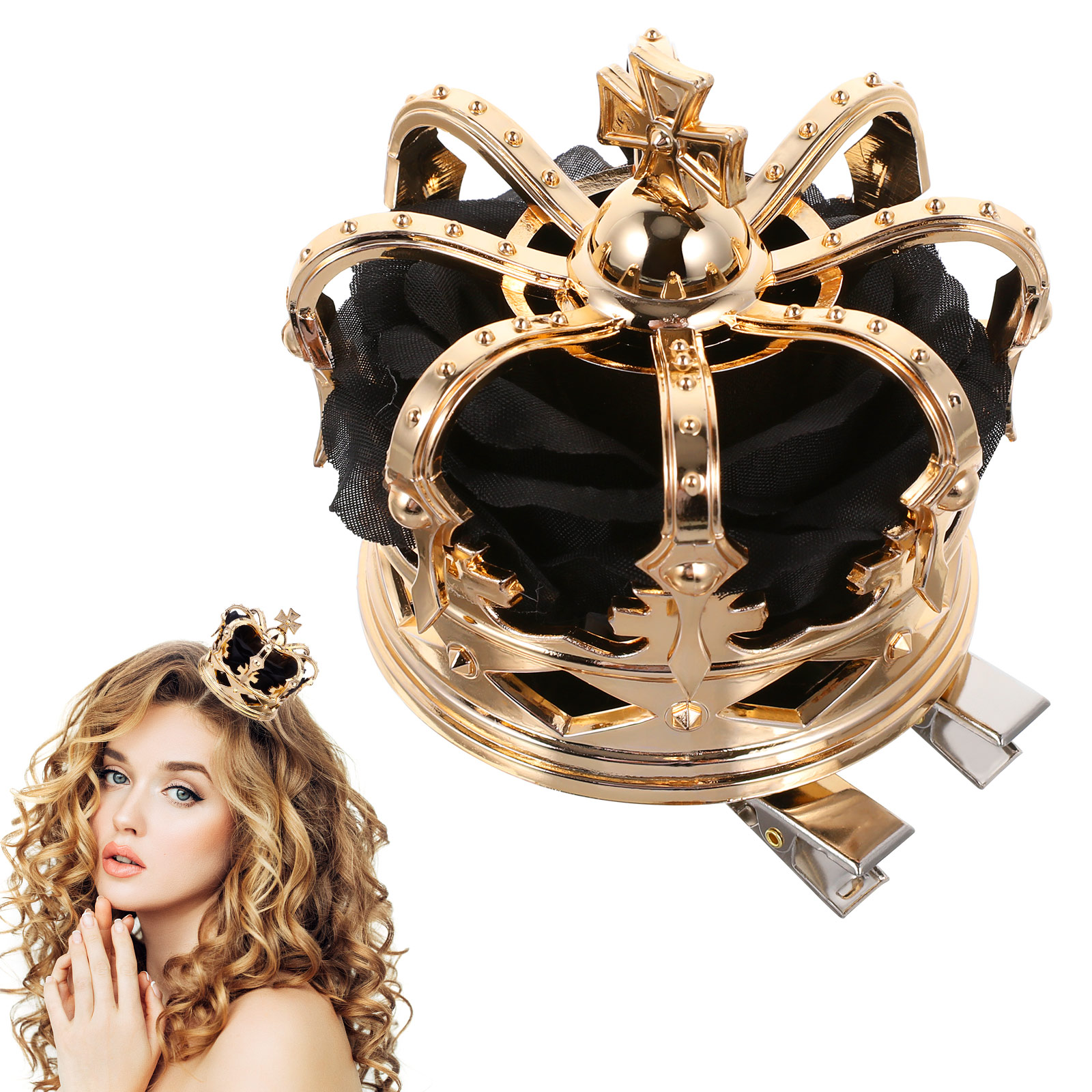 Raindrops 1Pc Victorian Headpiece Crown Headdress for Women with Color ...