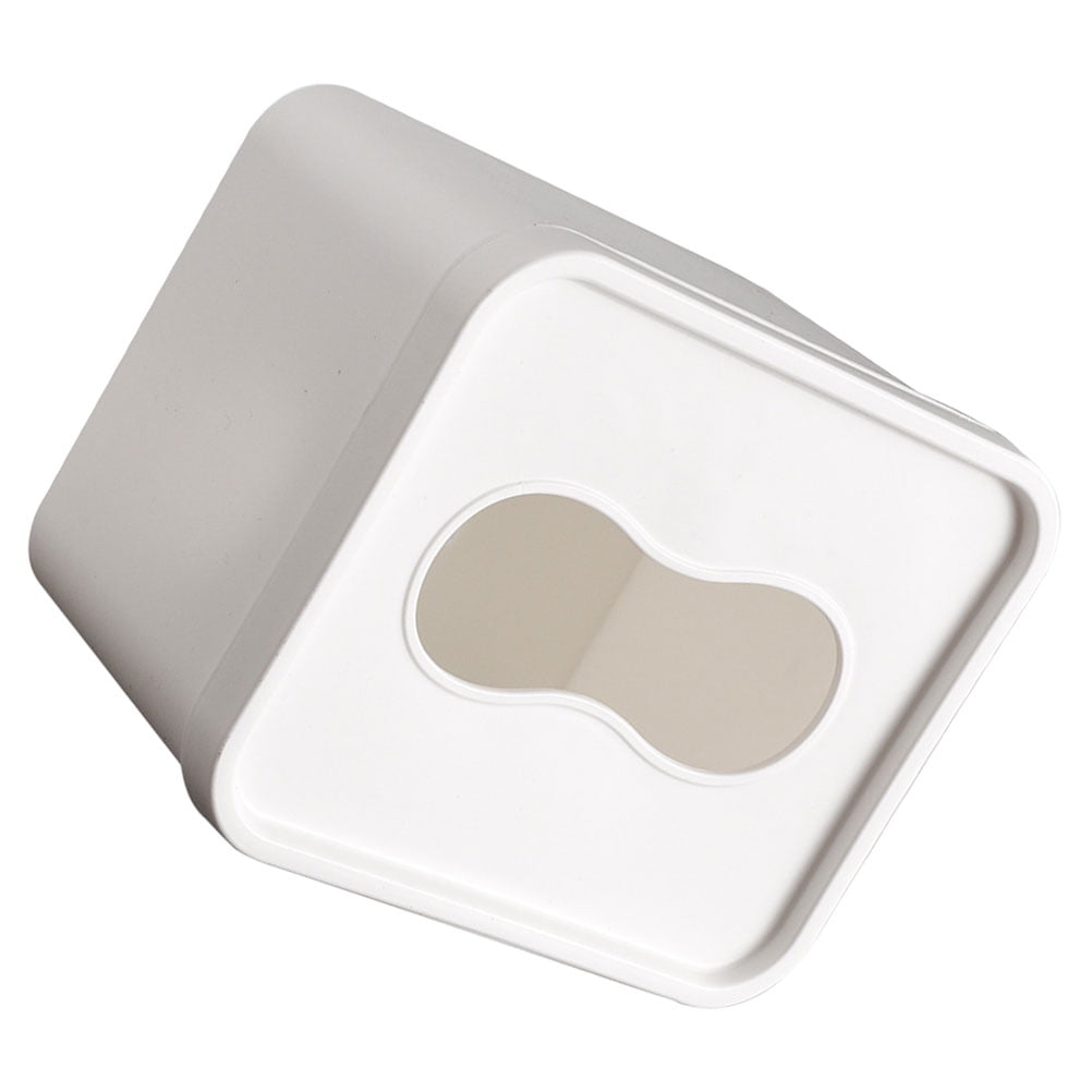 Raindrops 1Pcs 4.9X4.1X3.4in White Wall Mounted Garbage Bag Box For ...