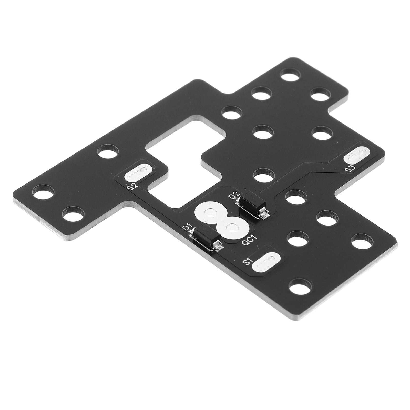 Raindrops 1Pcs Black Plastic Fog Light Module for Vehicles with High ...