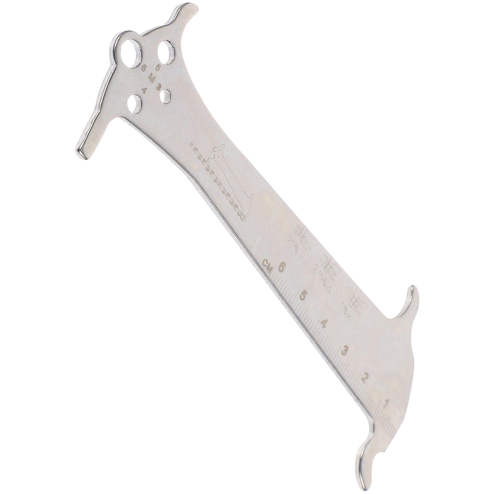 Raindrops 1Pcs Chain Measurement Tool Stainless Steel for Bike Chain ...