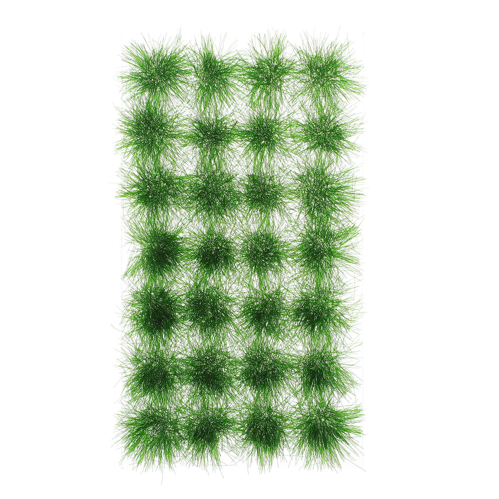 Raindrops 1Pcs Green Plastic Simulation Grass for Dolls Houses and Mini ...