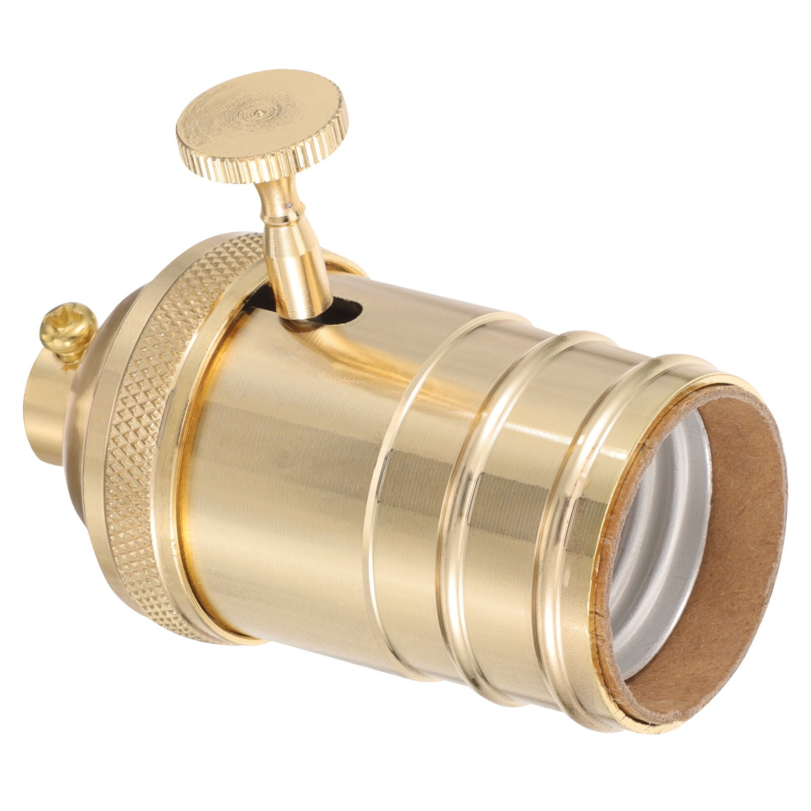 Raindrops Metal Light Socket Replacement Light Socket Golden Industrial ...