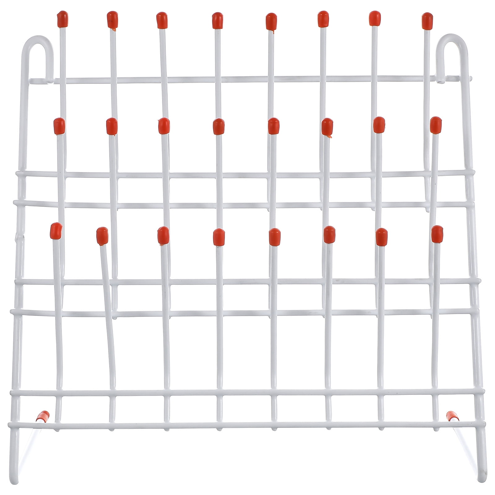 Raindrops Test Tube Drying Rack Rectangular Metal 1Pack 11.8X7.9X4.5In ...