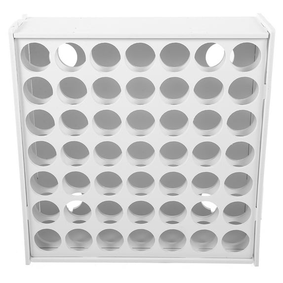 Raindrops 1Pcs Paint Bottle Storage Rack White Wood Wall-mounted ...