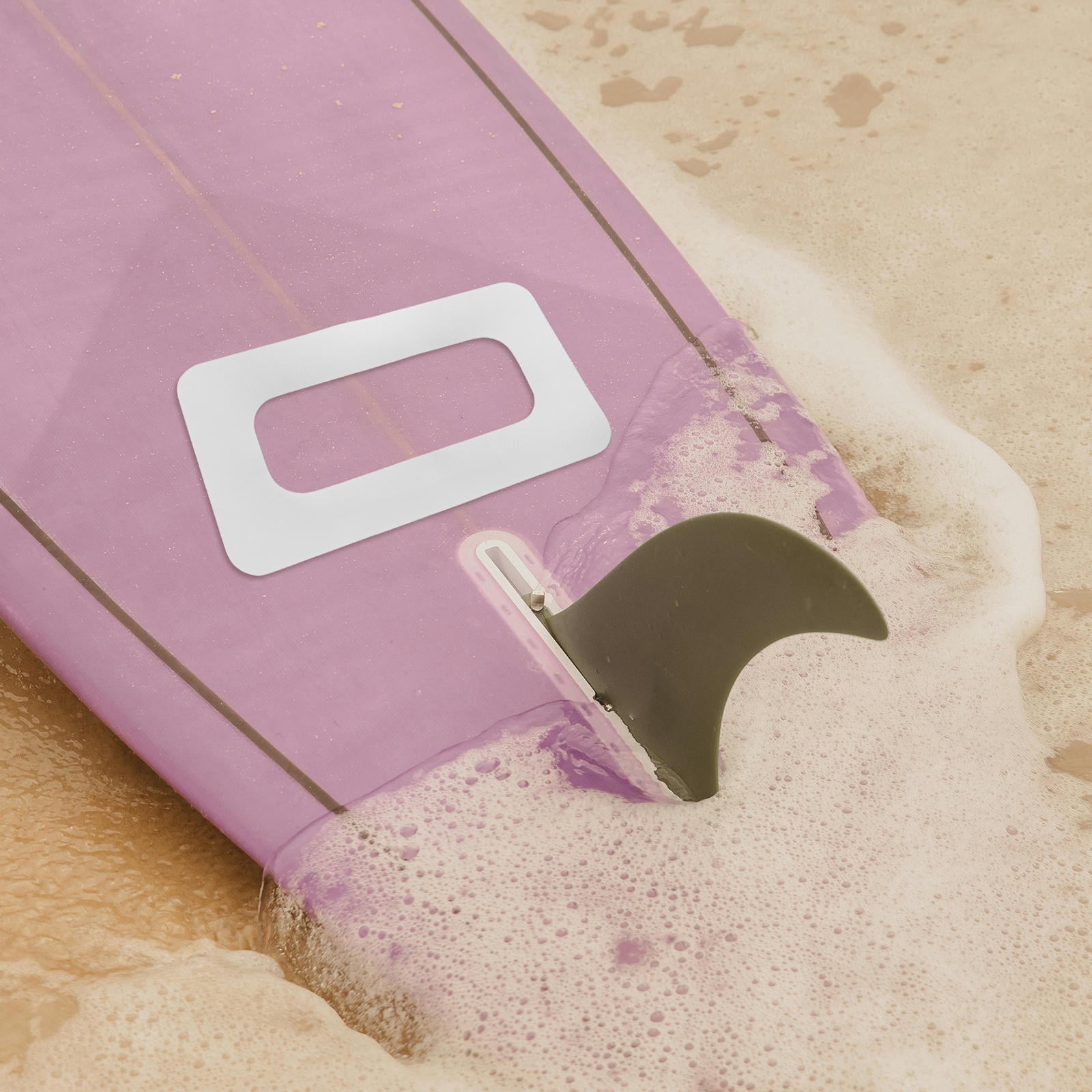 Raindrops 1Pcs Pvc Grey Board Fin Clip for Paddle Board Stability and ...