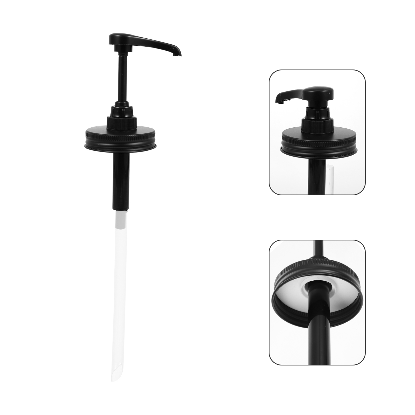 Raindrops Syrup Dispensing Pump Simple Syrup Dispenser 1Pcs 3.4In X 3 ...