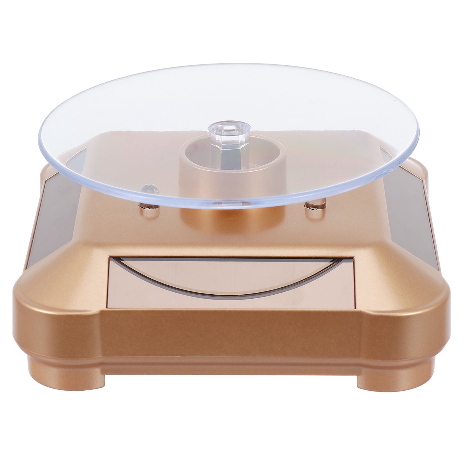 Raindrops 1Pcs Solar Watch Display Stand Golden Round Plastic 360 ...