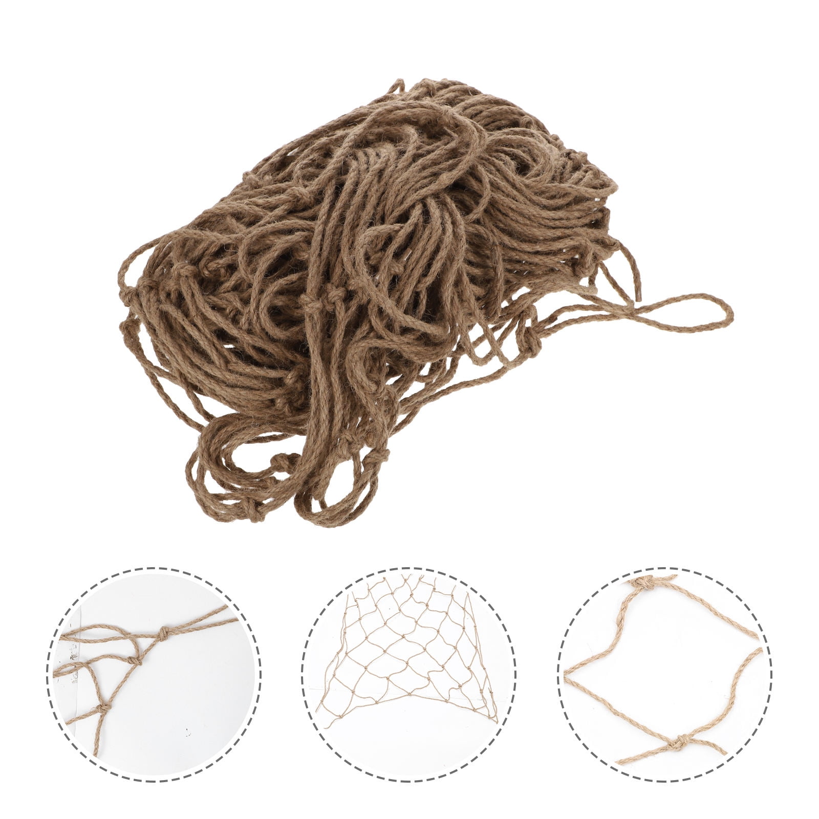 Raindrops 1Pcs Thicker Garden Mesh Netting 4Mm Square Mesh Khaki Rope ...