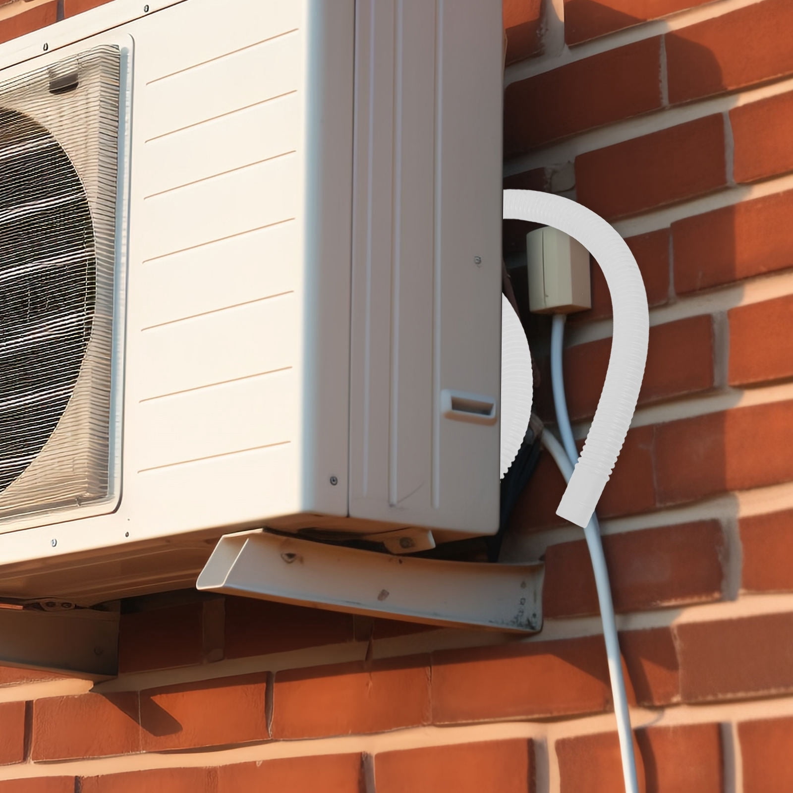 Raindrops flexible hose pipe Air Conditioner Exhaust Hose PVC Water ...