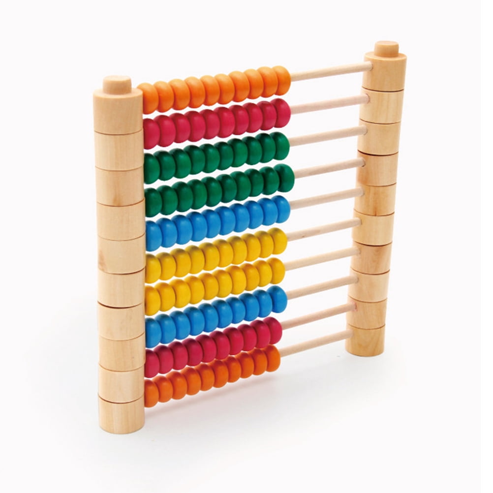 Raindrops 1Pc Wood Material Students Abacus Detachable Wooden ...