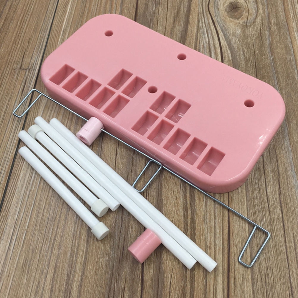 Raindrops 1Set Adjustable Thread Spool Holder Pink Rectangular Base ...