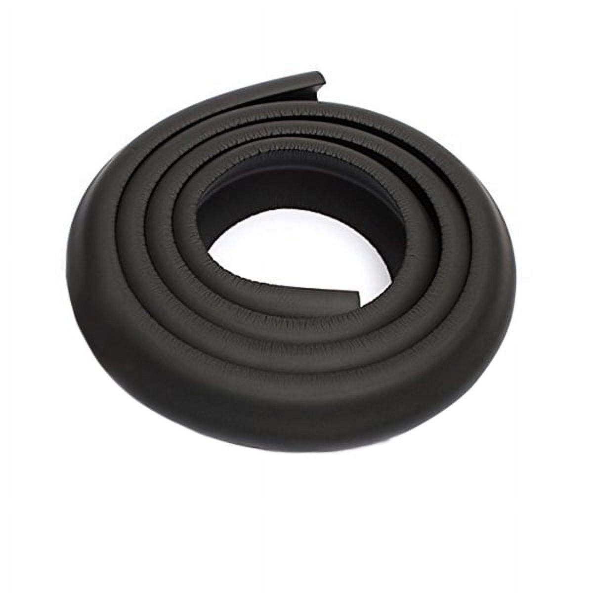 Raindrops Child Safety Corner Guards Black 1Set 78.7x1.2x1.4in ...