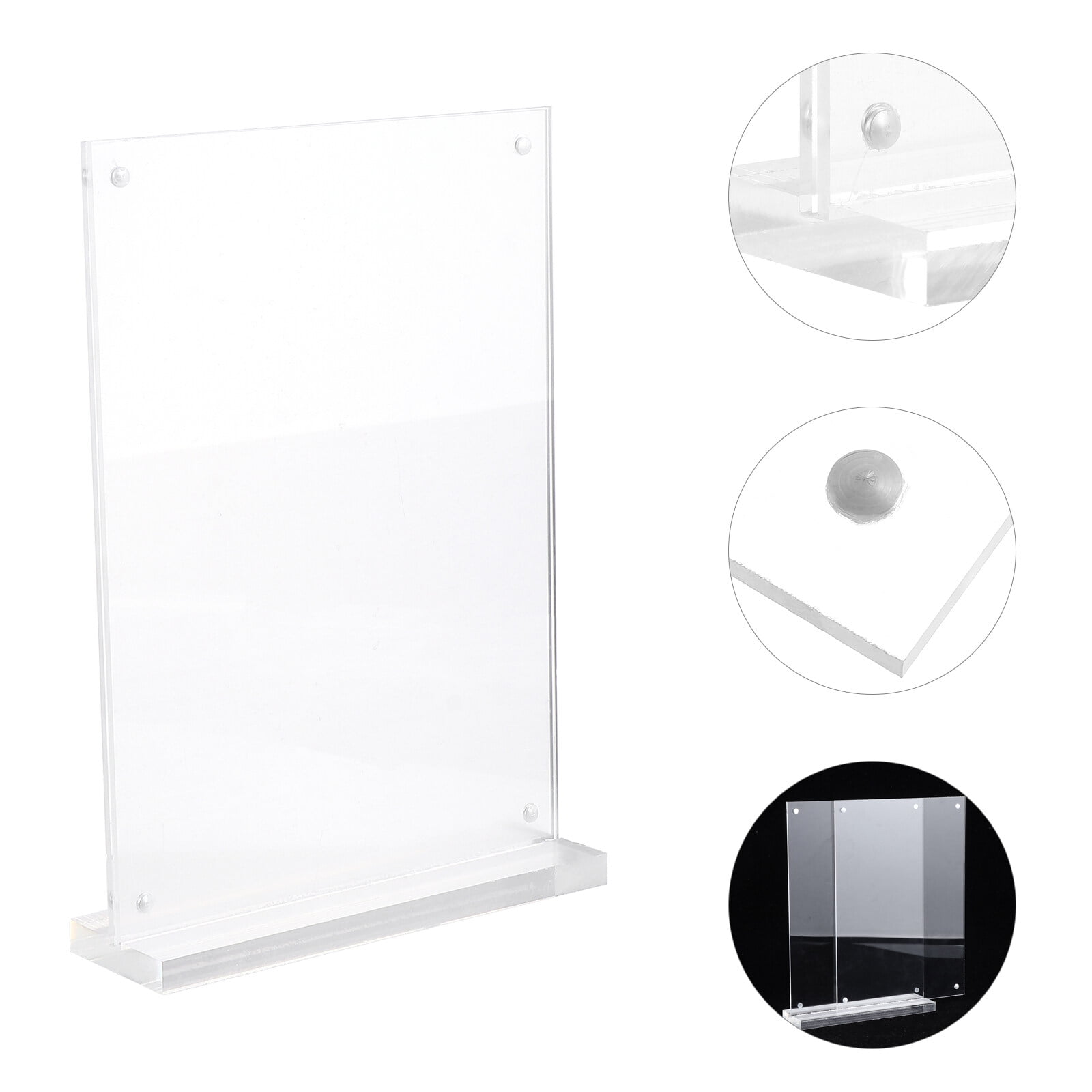 Raindrops 1Set Clear Sign Holder Acrylic for Price Tag in Retail Stores ...