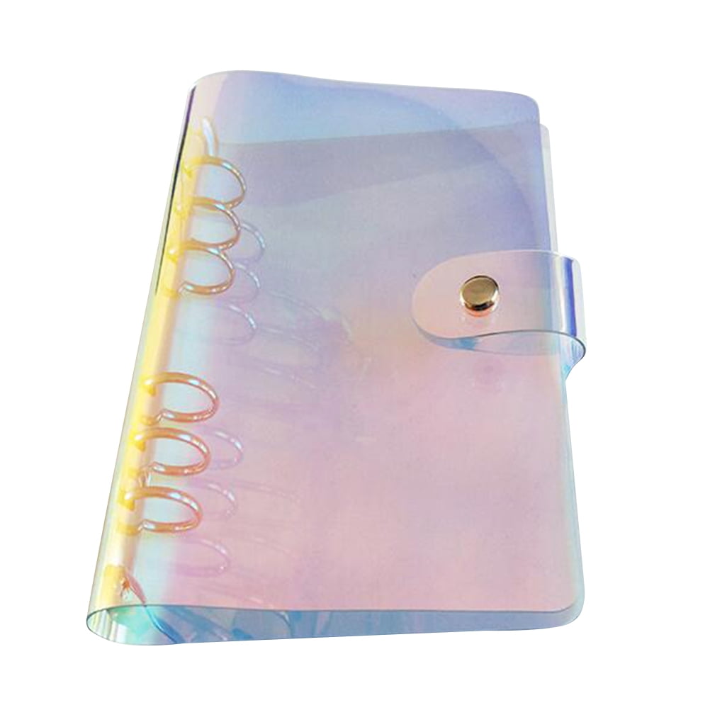 Raindrops 1Set Colorful Loose Leaf Binder File Folder Transparent PVC ...