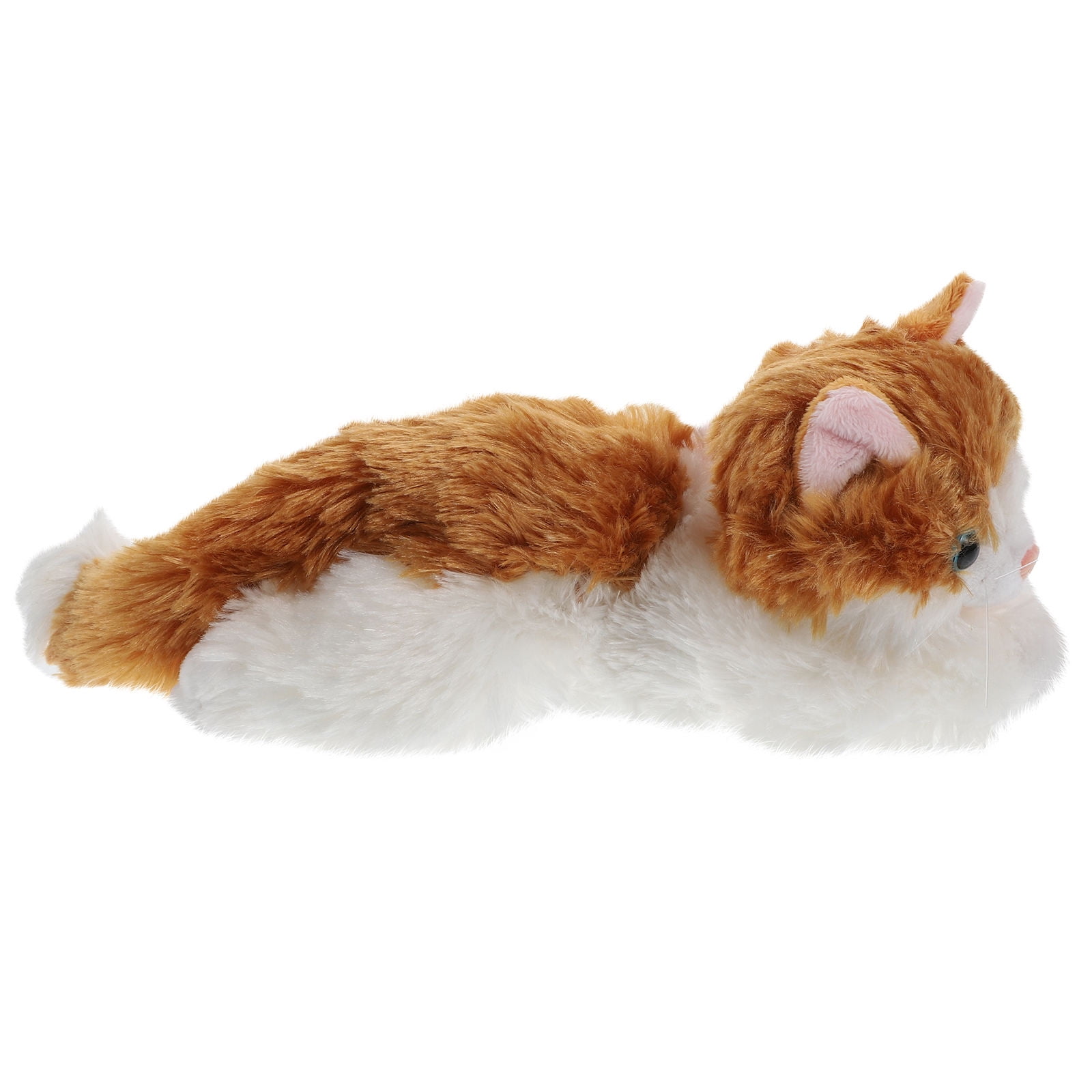 Raindrops 1Set Cute Plush Cat Doll Orange and White for Kids Stuffed ...