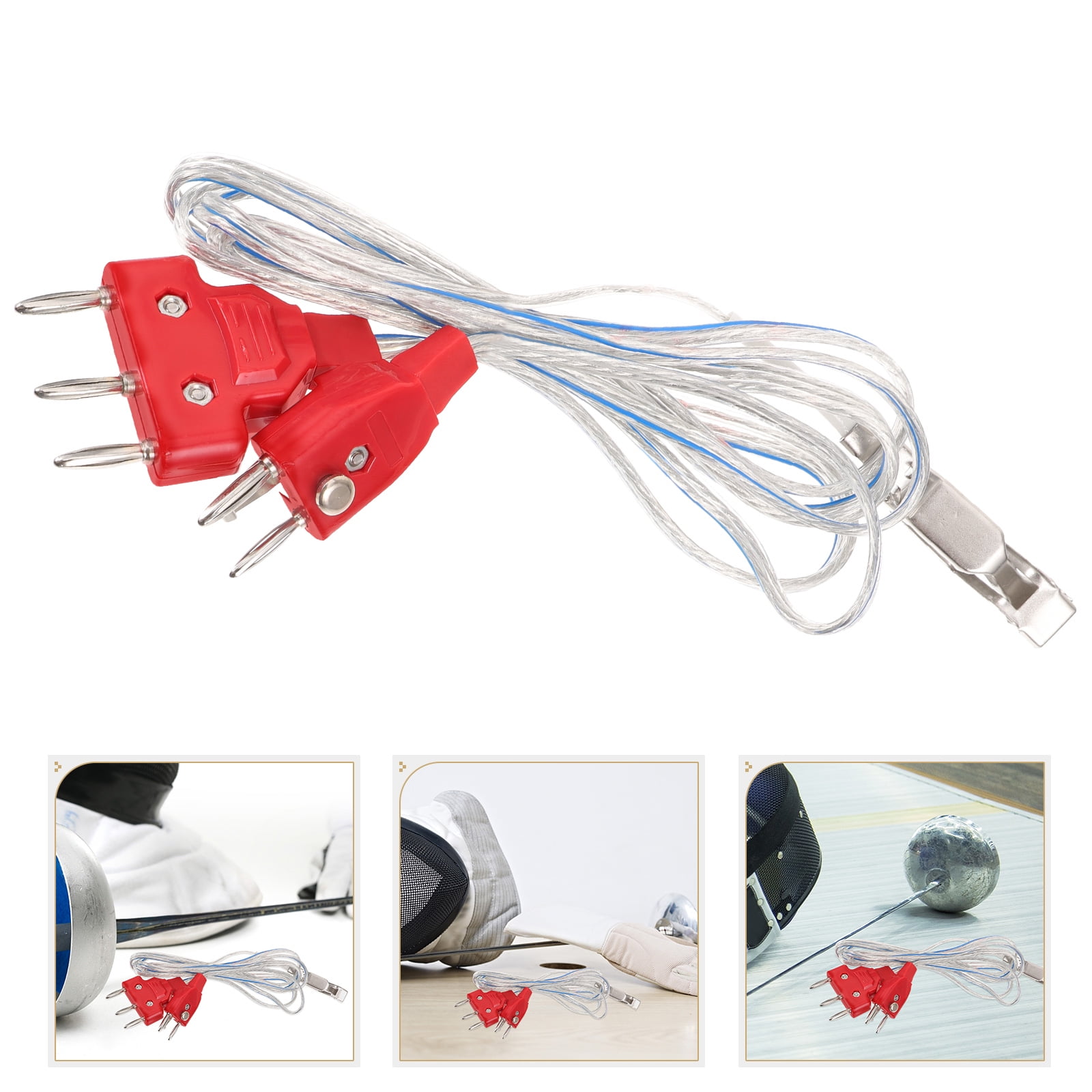 Raindrops 1Set Foil Cord Stainless Steel Reliable Texture for Fencing ...