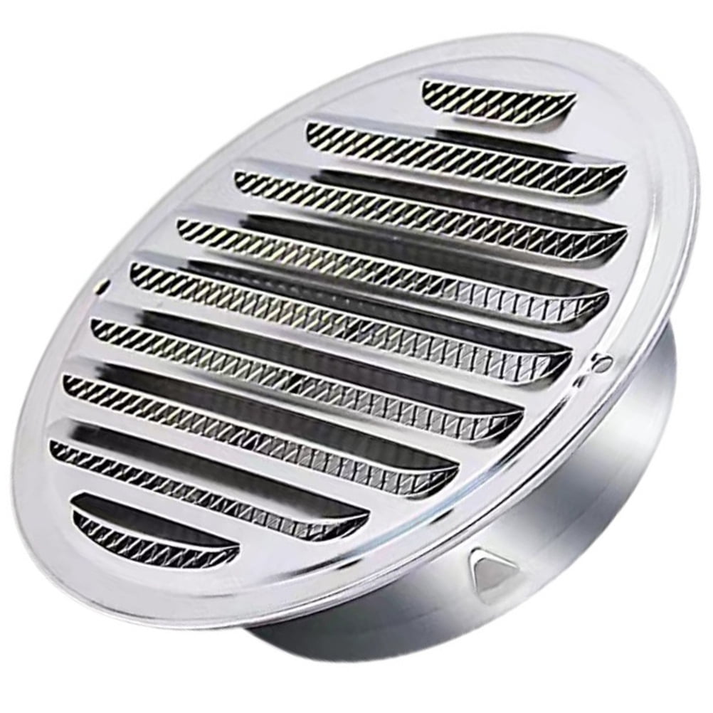Raindrops round metal vent cover Louvered Grille Covering Vent Round ...