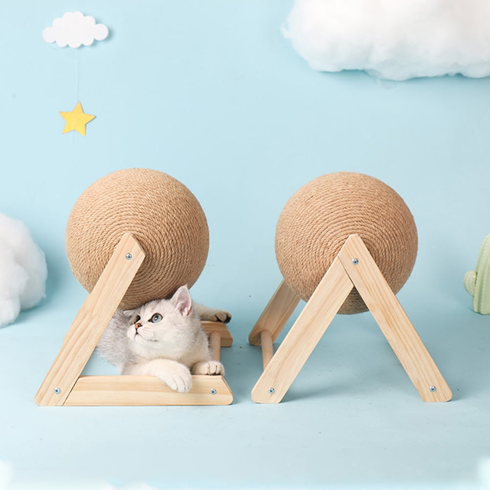 Raindrops 1Set Kitten Scratching Toy in Light Brown for Pet Owners and ...