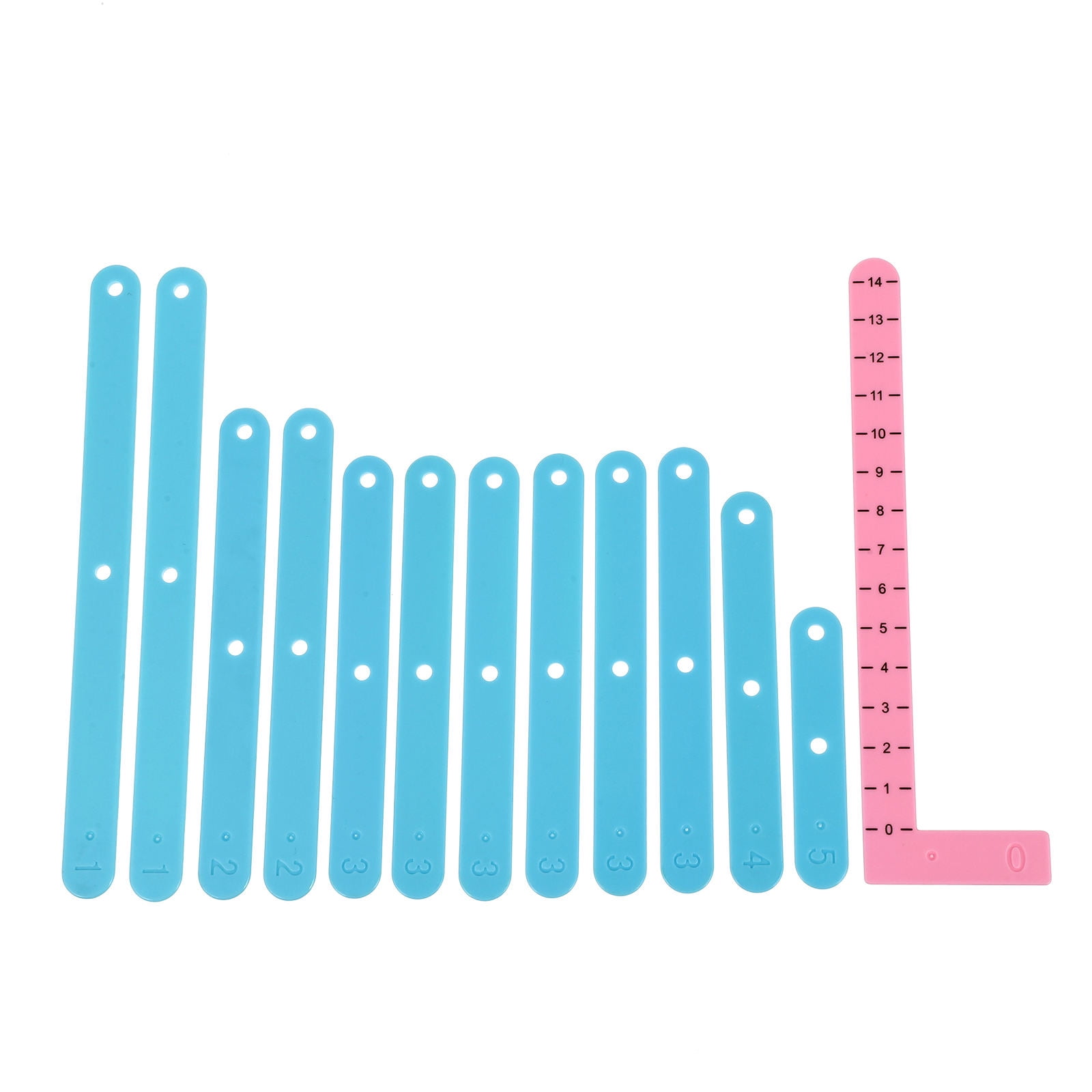 Raindrops 1Set Plastic Splicing Bars Assorted Color Math Manipulatives ...