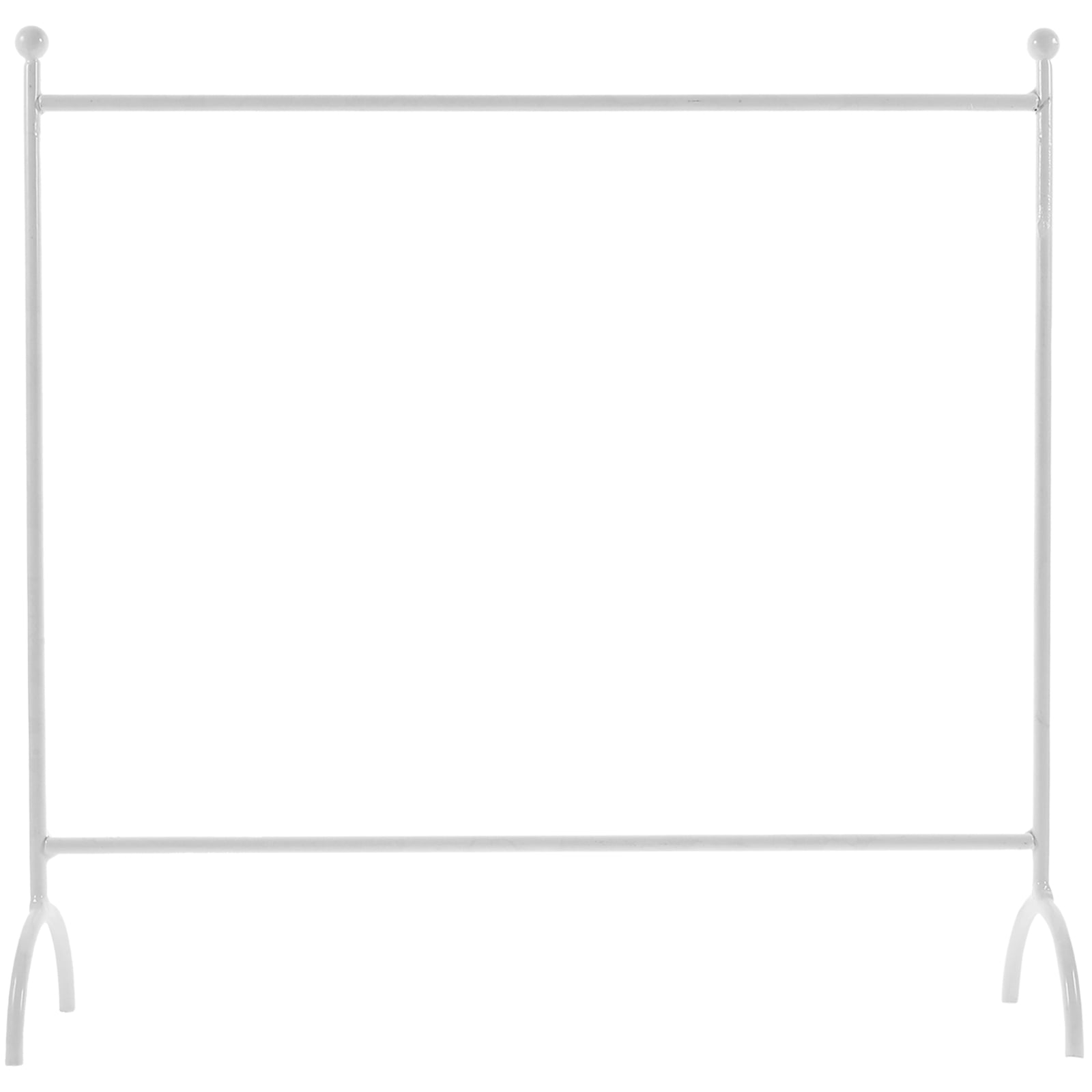 Raindrops 1Set Portable Clothing Rack for Dolls White Color Display ...