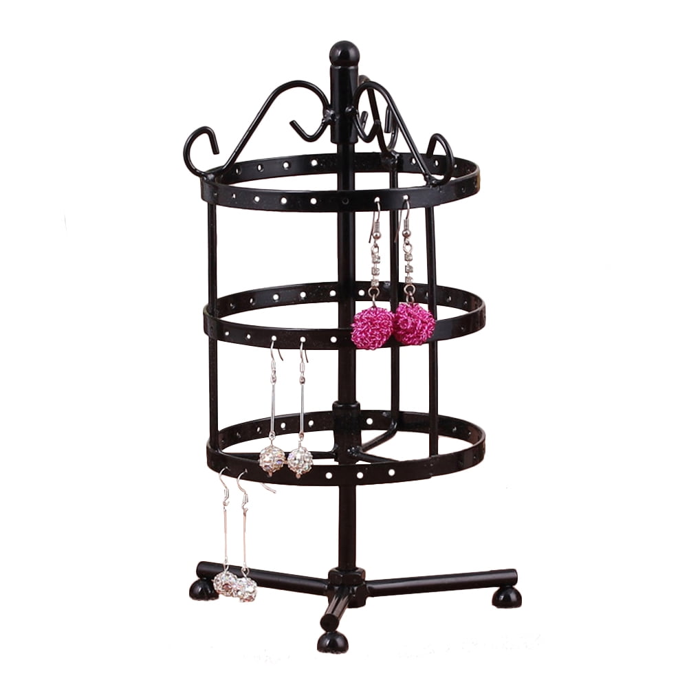 Raindrops 1Set Rotating Earring Display Stand Jewelry Organizer for ...