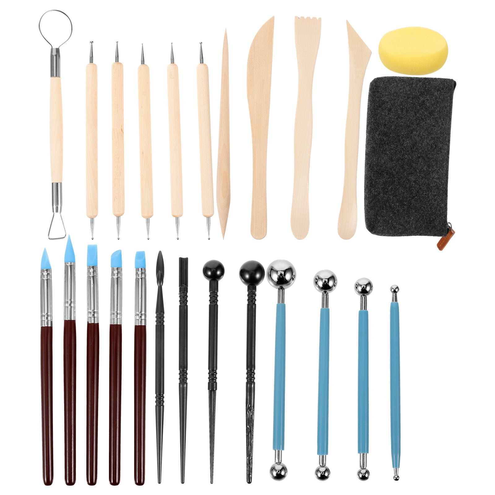 Raindrops Pottery Figurine Tool Plastic Artists Clay Tools Set 1 Set 8.25X4.72X2.75in - Walmart.com