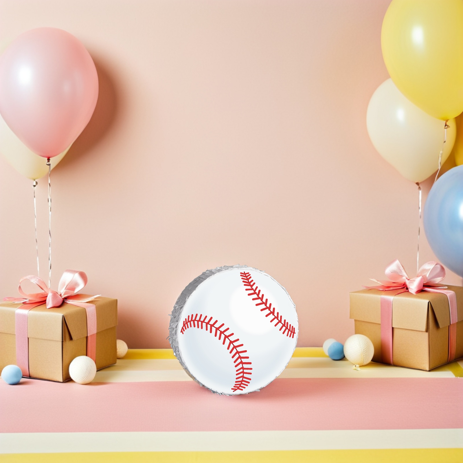 Raindrops 1Set Sports Ball Pinata with Eye Mask and Pinata Stick for ...