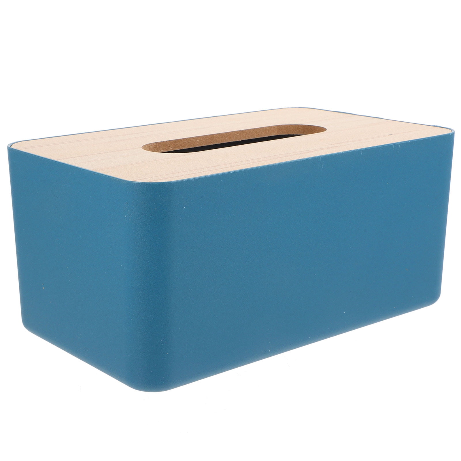Raindrops 1Set Tissue Box with Lid Black Plastic Rectangular Decorative ...