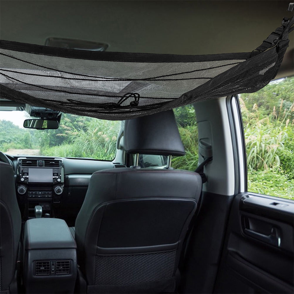 Raindrops 1Set Trunk Mesh Cargo Net Black Polyester Heavy Load Bearing ...