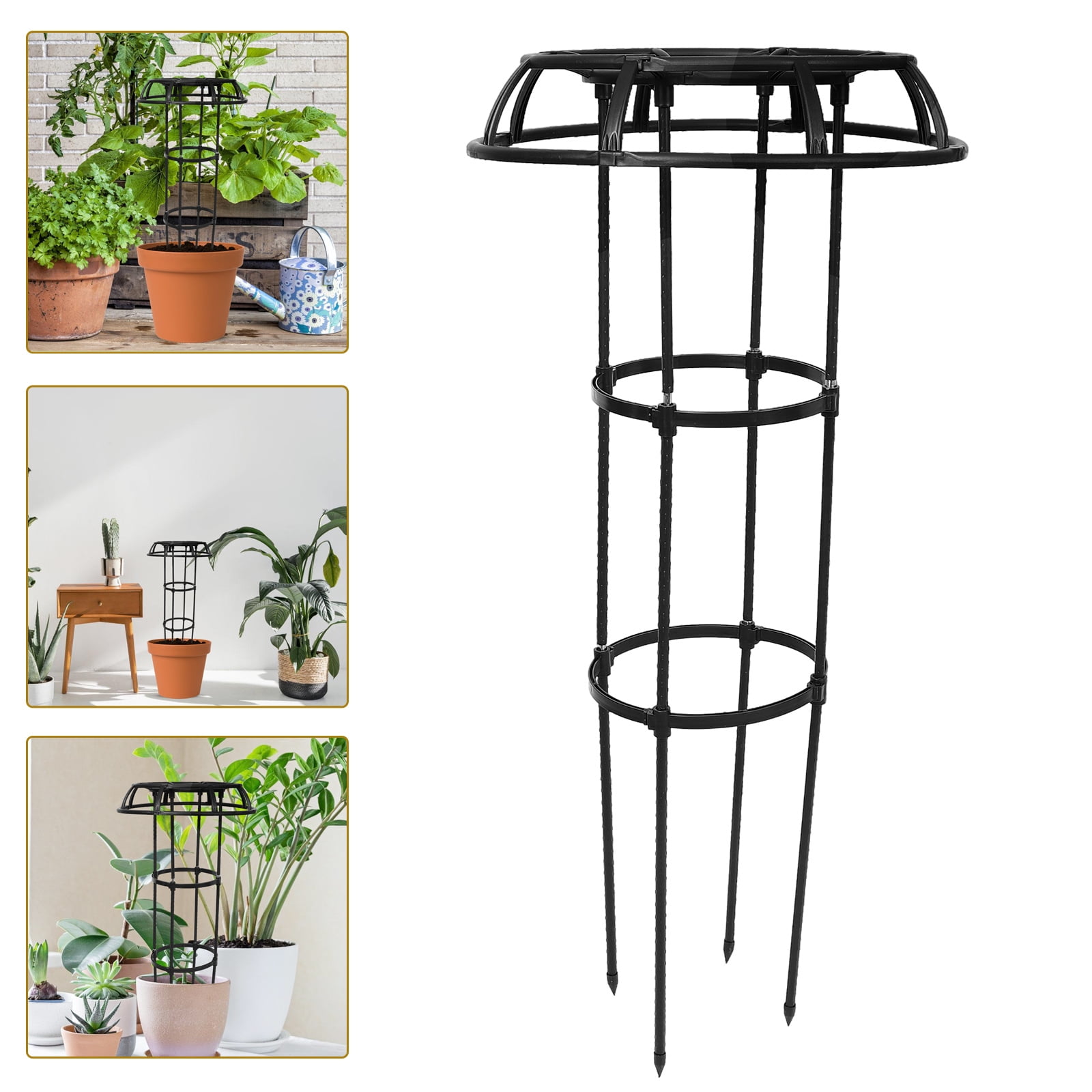Raindrops 1Set Vine Climbing Frame Umbrella Shape Outdoor Garden Use ...