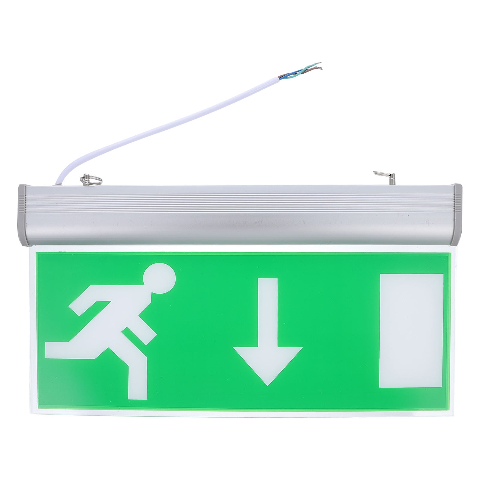 Raindrops 1Set Exit Sign Led Emergency Evacuation Light Nickel Chromium ...