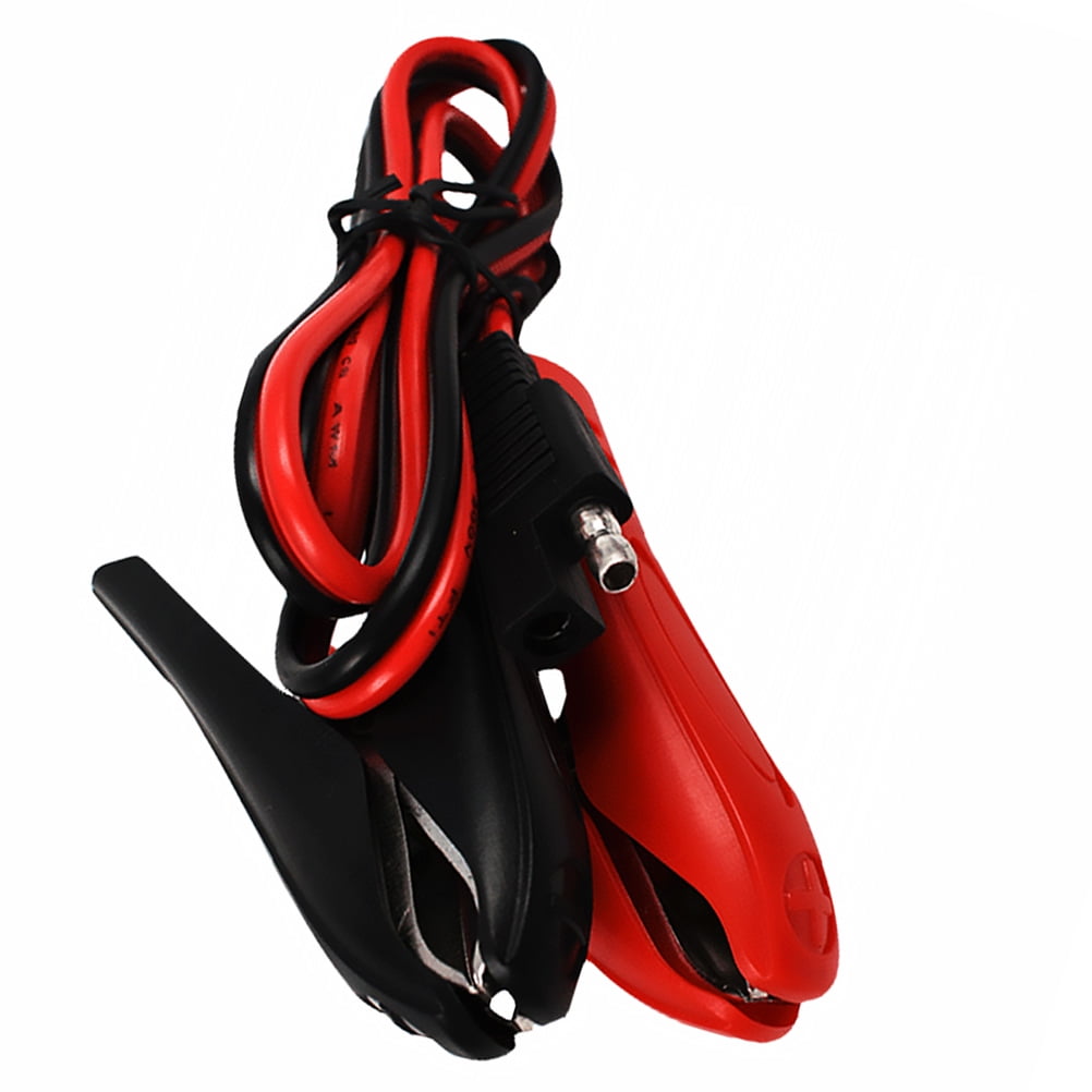 Raindrops 1pc SAE 2 Pole Plug Connector Cord Solar Energy Alligator ...