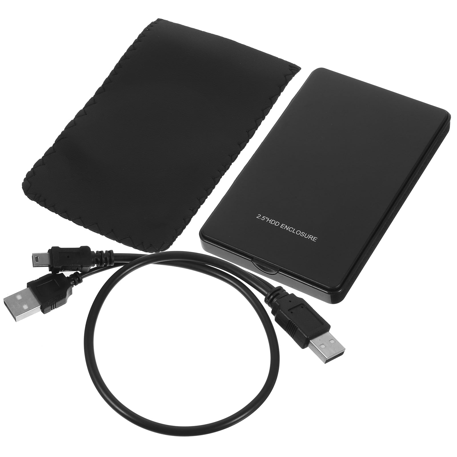 Raindrops 2.5" HDD Enclosure to USB 2.0 External Hard Drive Enclosure ...