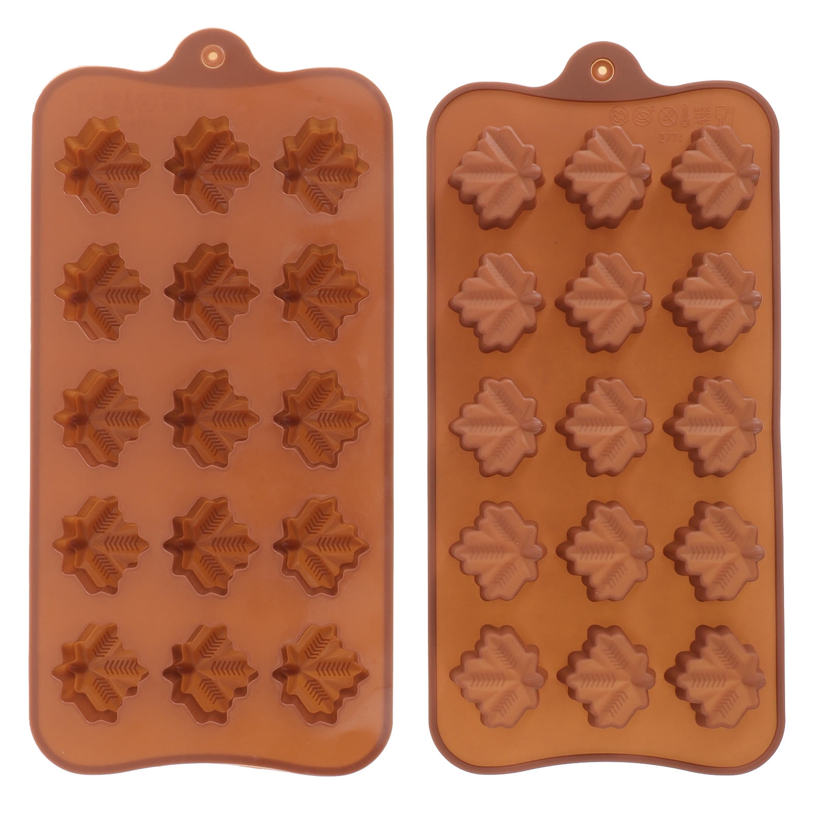 Raindrops 2 PCS Chocolate Candy Making Silicone Molds Bakeware Assorted ...