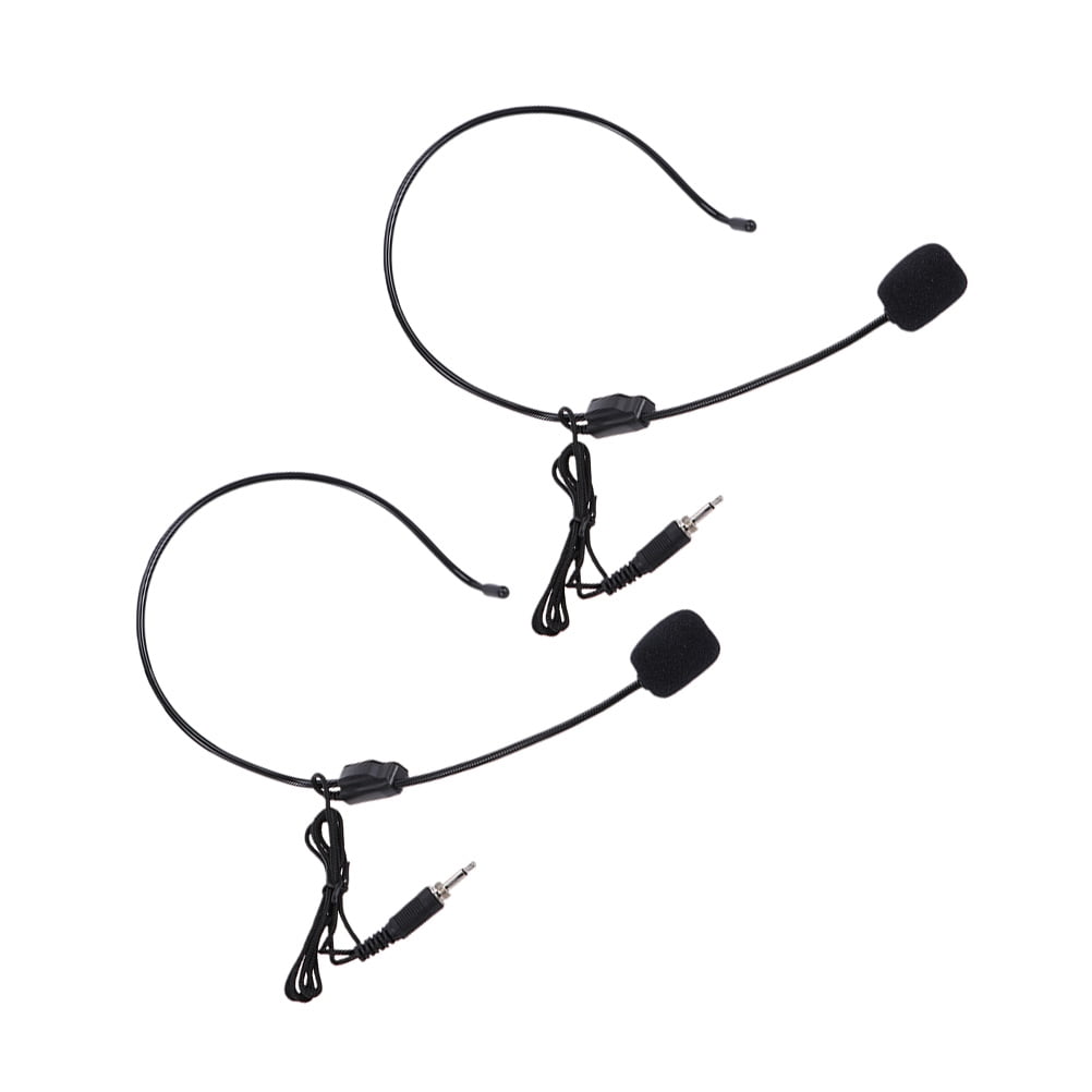Raindrops 2 PCS Famous Adapter Headset Microphone for Voice ...