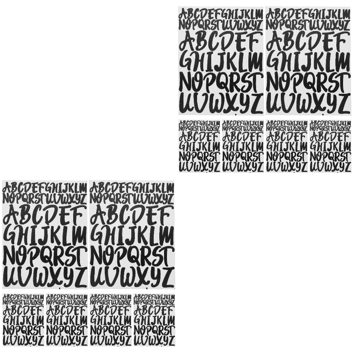 Raindrops 2 Pack Letter Stickers Letters for Bulletin Board Number ...