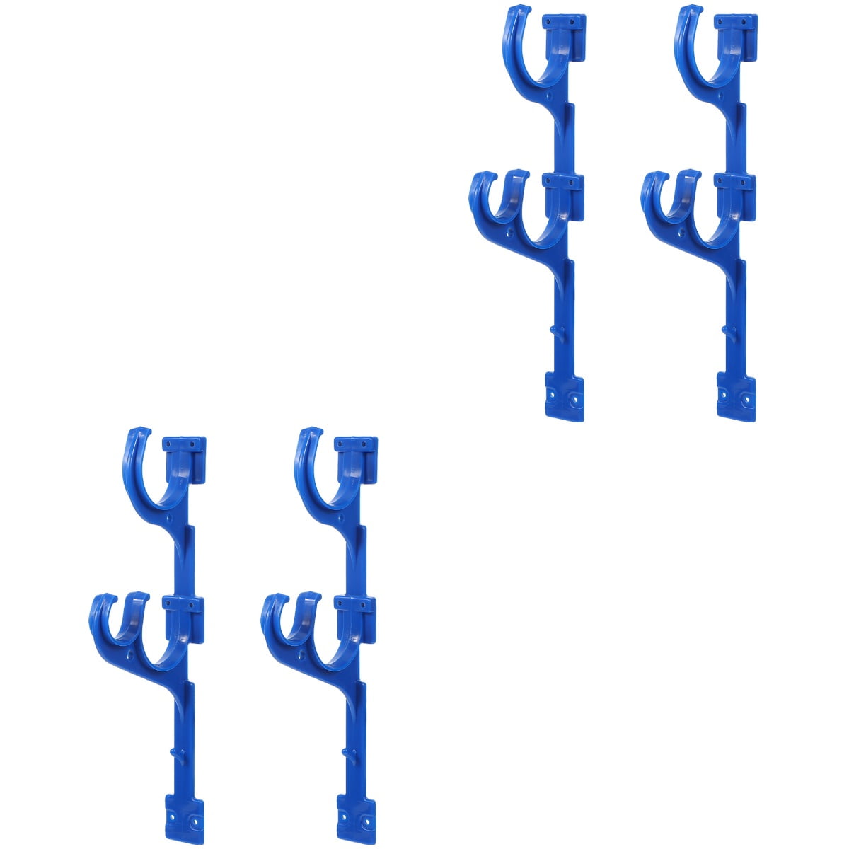 Raindrops 2 Pairs Pool Pole Hangers Swimming Pool Hooks Storage Hooks ...