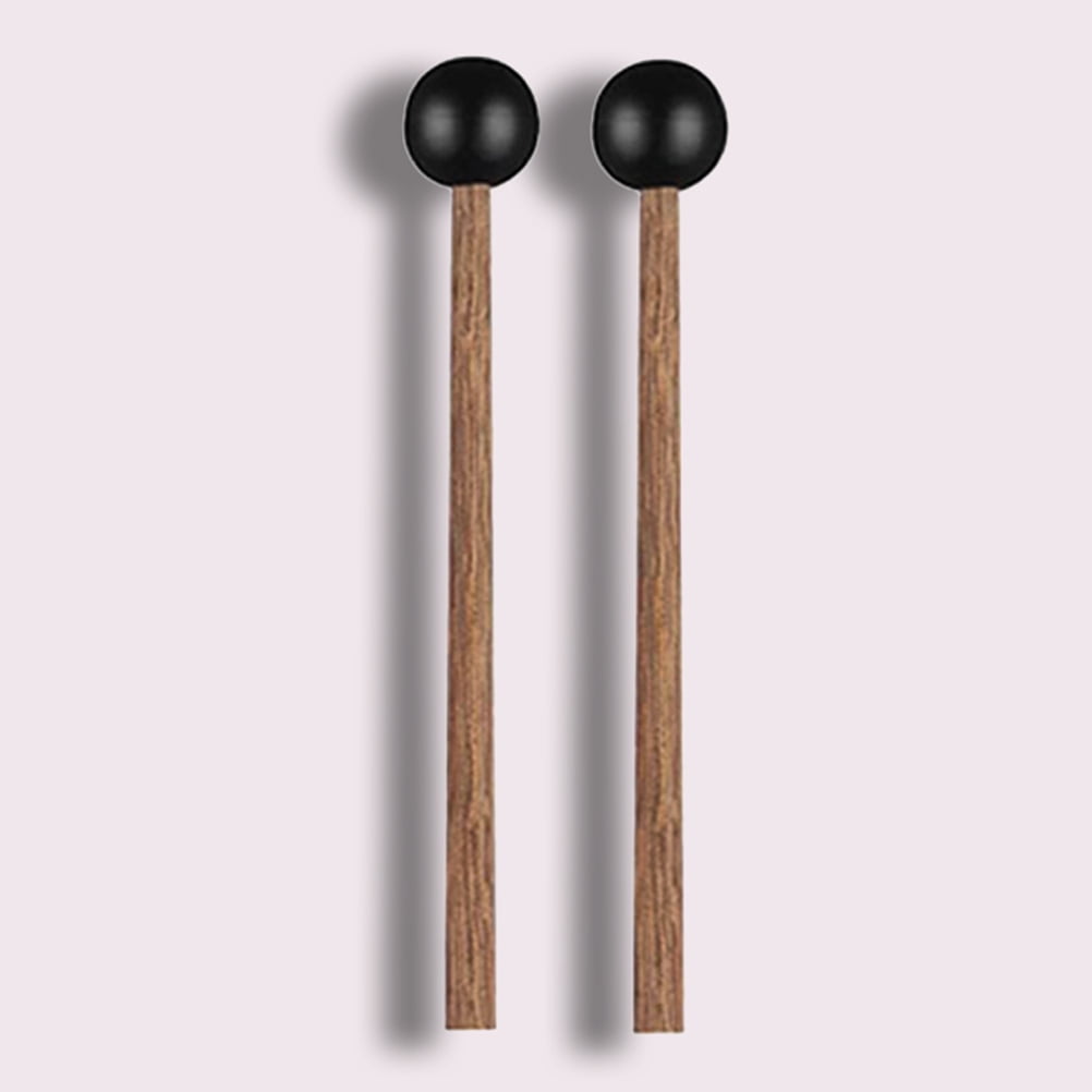 Raindrops 2 Pairs Tongue Drum Mallet with Round Head Stick Shape for ...