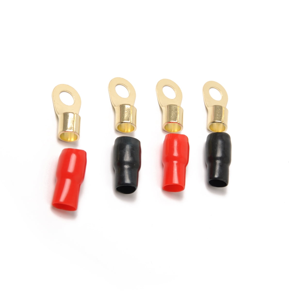 Raindrops 2 Pairs Vehicle Amplifier Power Cable Terminals for ...