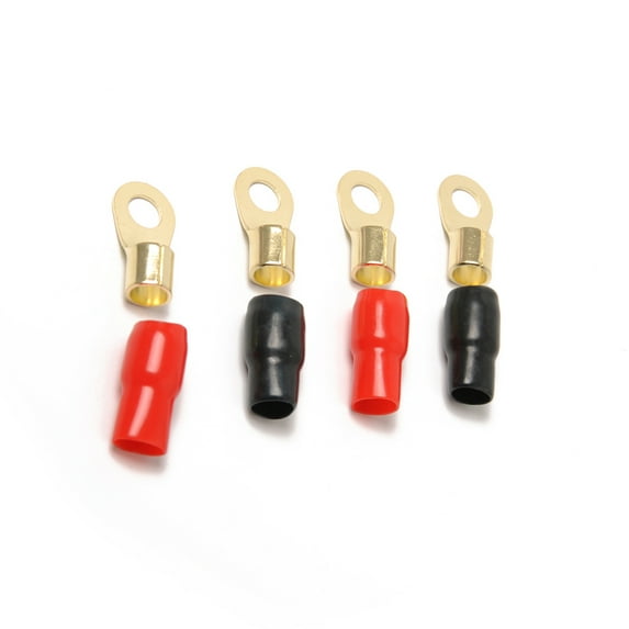 Raindrops 2 Pairs Vehicle Amplifier Power Cable Terminals for ...