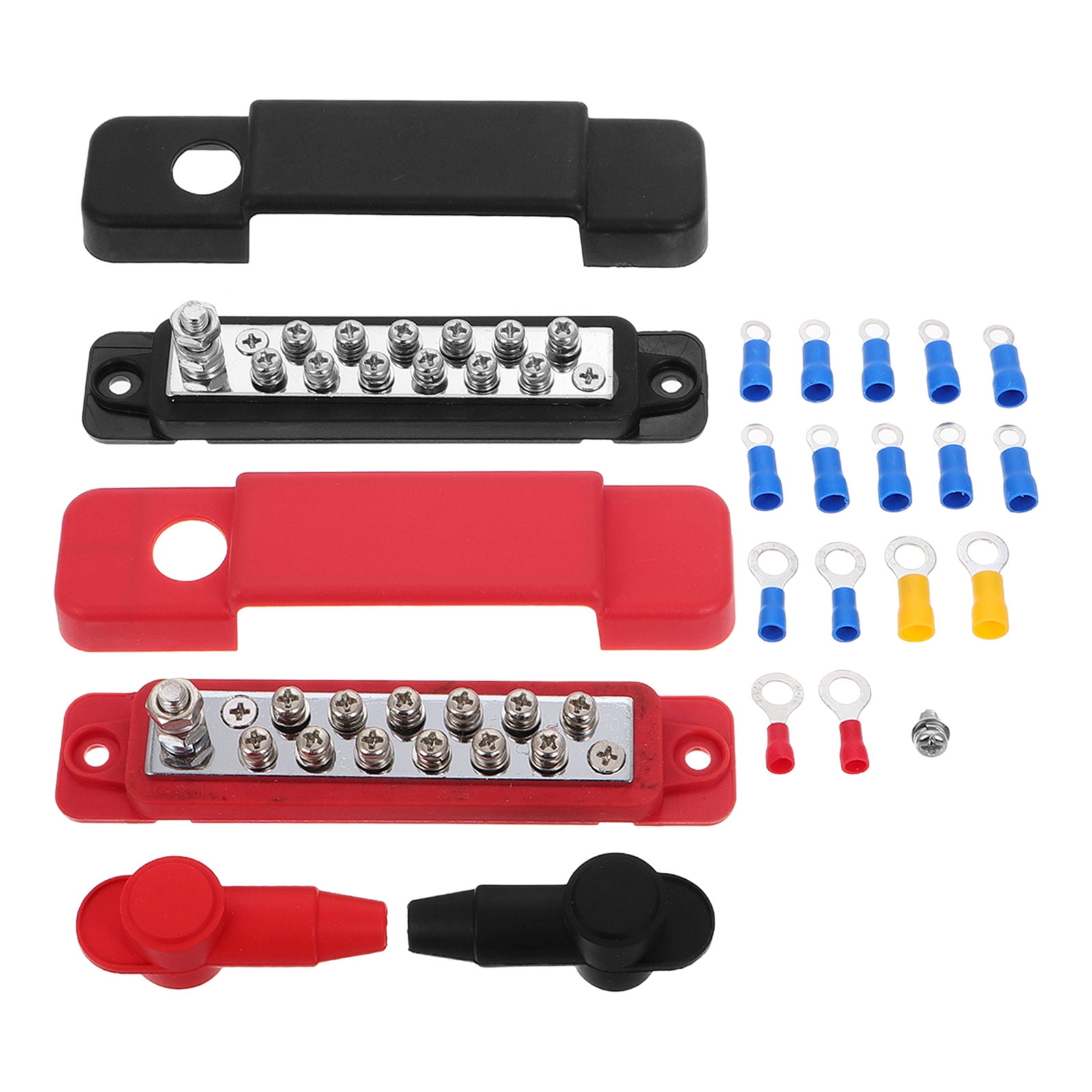 Raindrops 2 Pcs Automotive Bus Bar Battery Terminal Distribution Block - Walmart.com