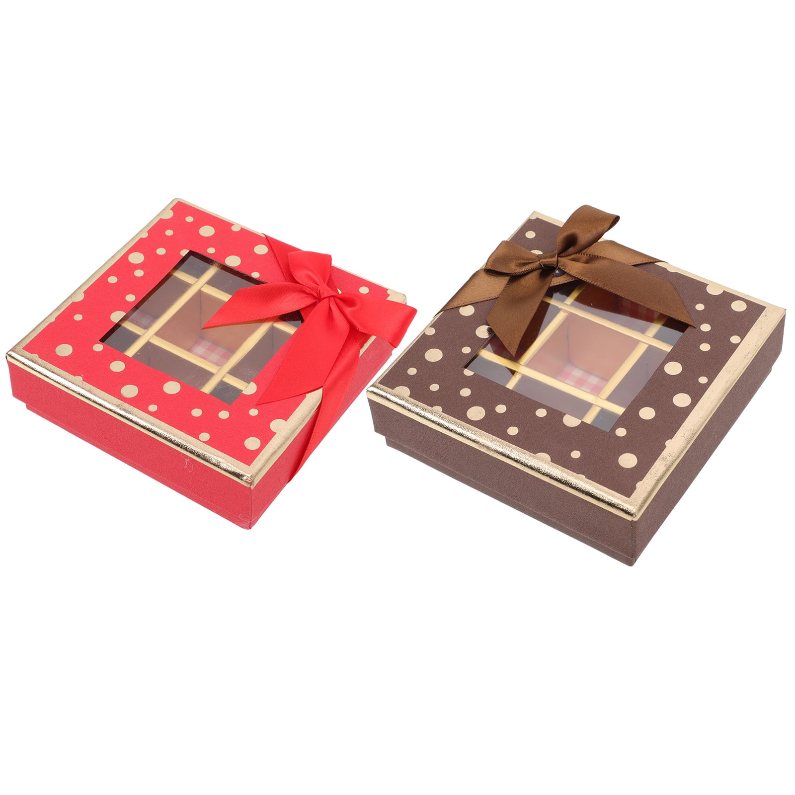 Raindrops 2 Pcs Boxes Card Chocolate Individual Wrapped Candy Romantic ...