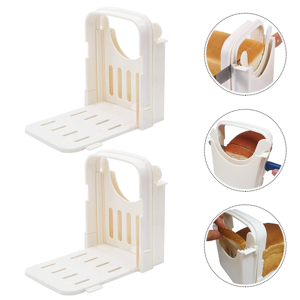 Raindrops Foldable Bread Slicer Made of ABS Plastic for Even Cutting ...