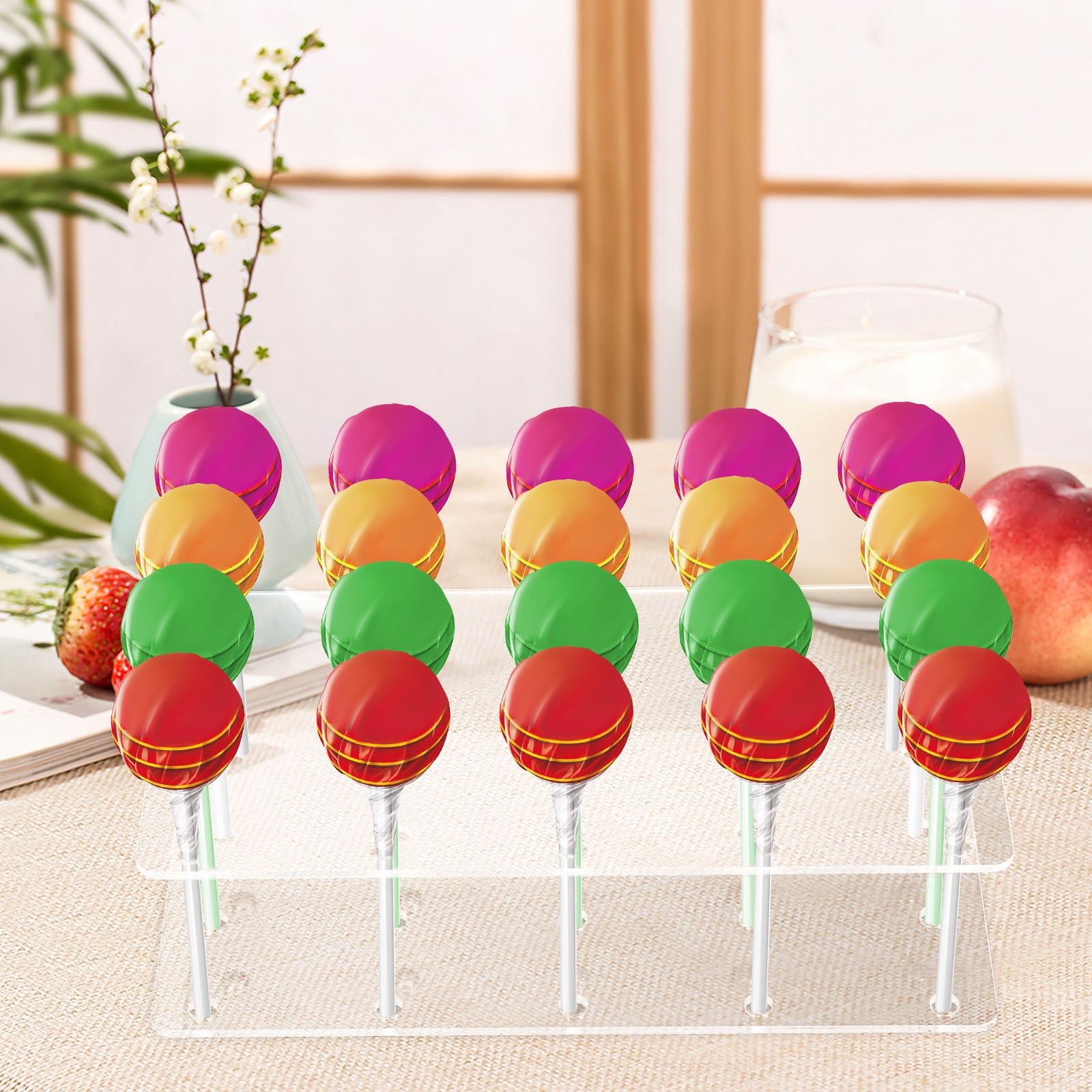 Raindrops 2 Pcs Cake Pop Stands Lollipop Holders Display Rack for Cake ...