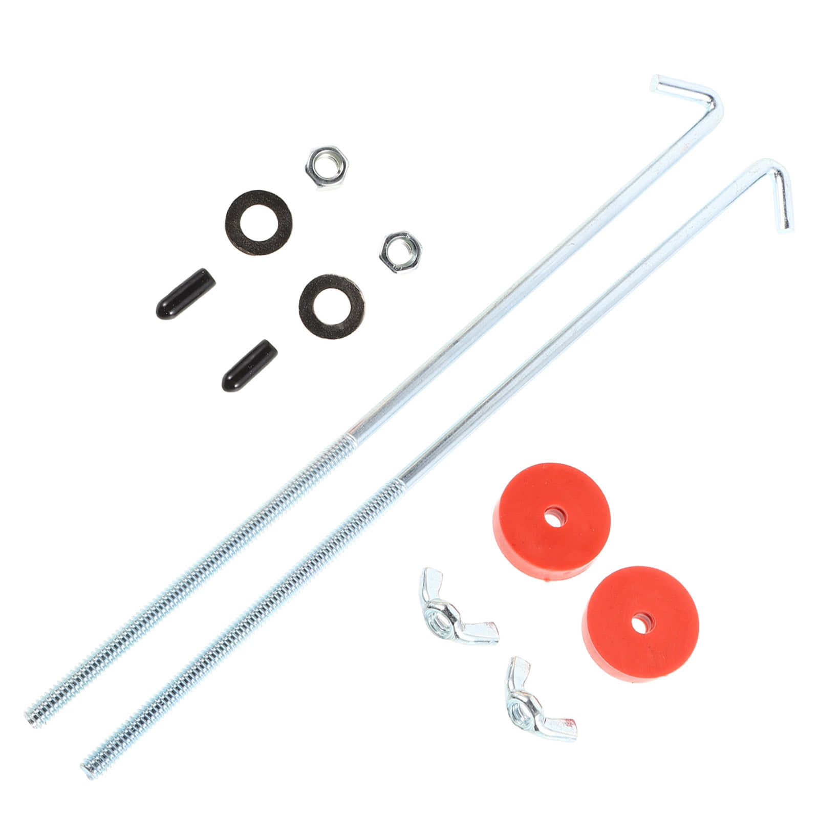 Raindrops 2 Pcs Car Battery Retainer Kit Battery Hold Down Bolt Battery ...