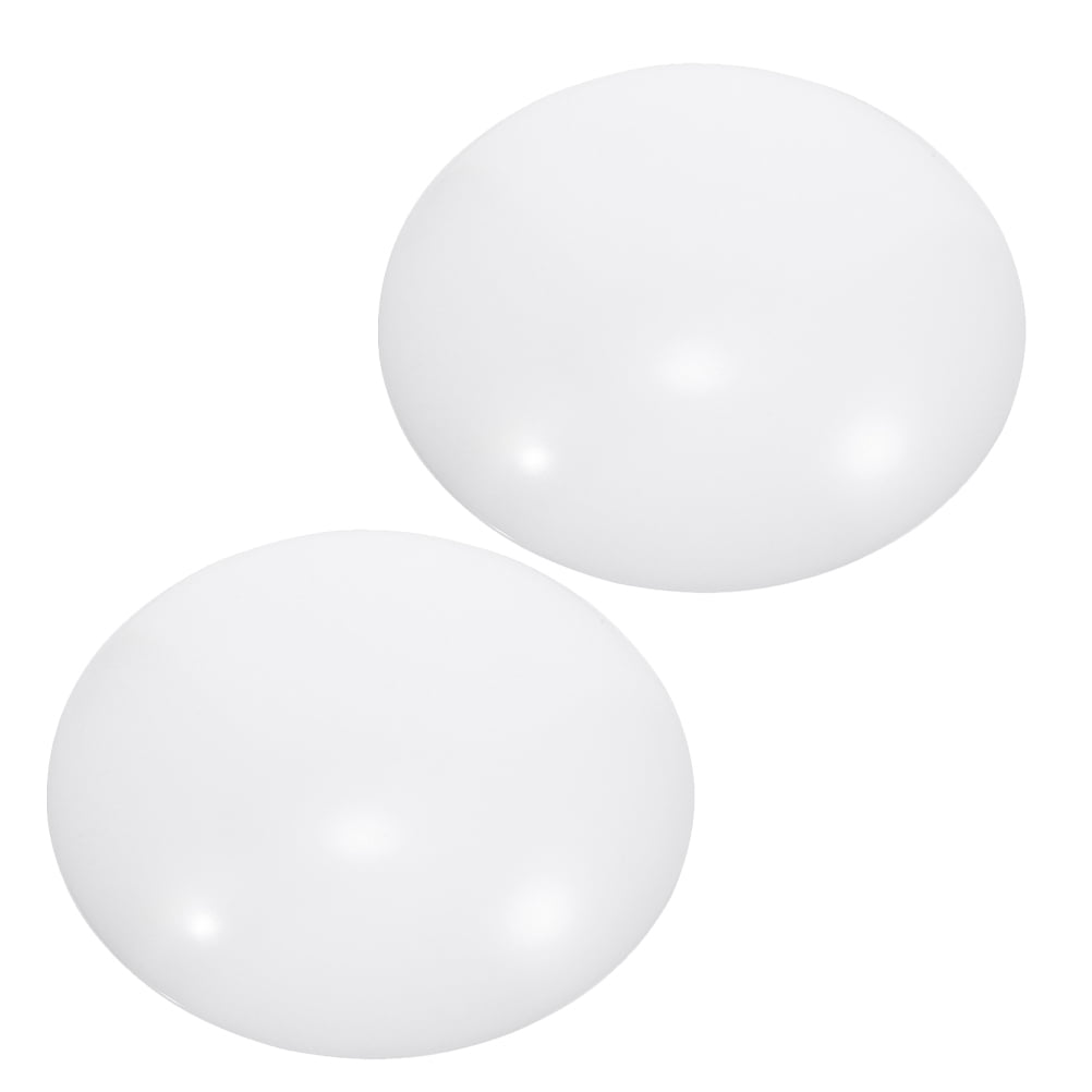 Raindrops 2 Pcs Ceiling Light Cover Clip-On Round Lampshade Decorative ...